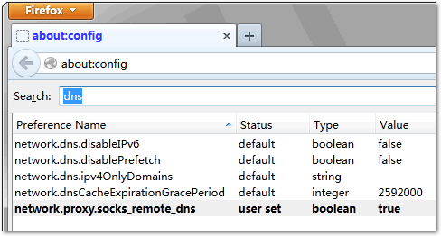 firefox remote dns settings - Free Proxy Blog